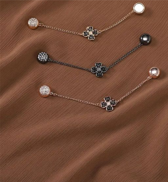 Elegance Chain Hijab Pins | Veil & Vogue
